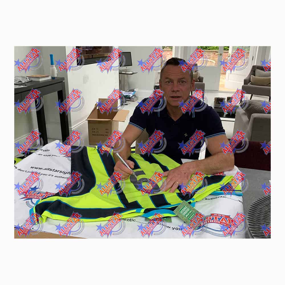 Paul Dickov signed Manchester City 1999 Playoff Final #9 shirt - All ...