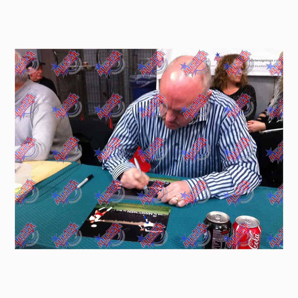 John Wark Signed Ipswich photo. - All Star Signings