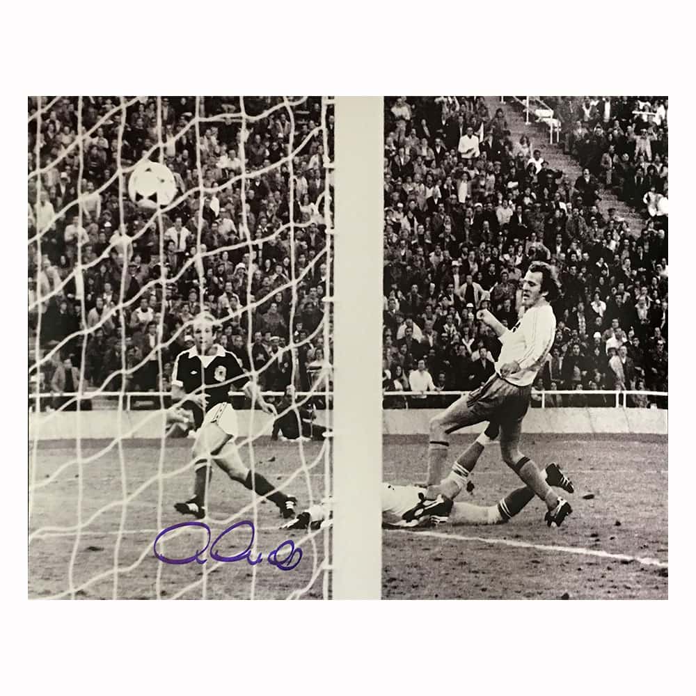 Archie Gemmill signed 1978 World Cup photo - All Star Signings