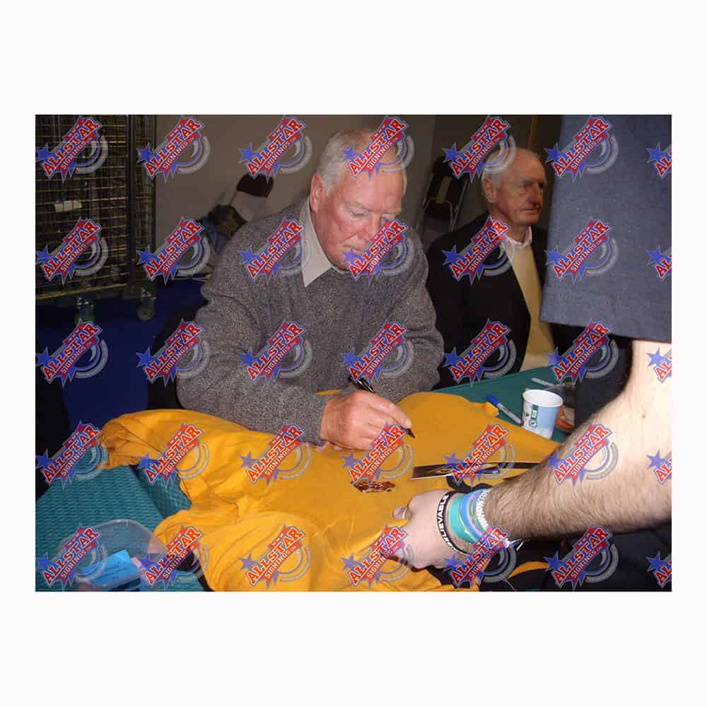 Ron Flowers signed Wolves shirt - All Star Signings