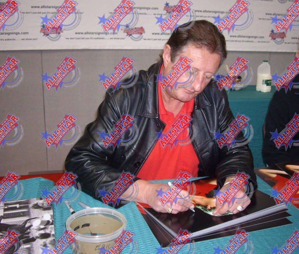 Eric Bristow signed 16x12" photo - All Star Signings