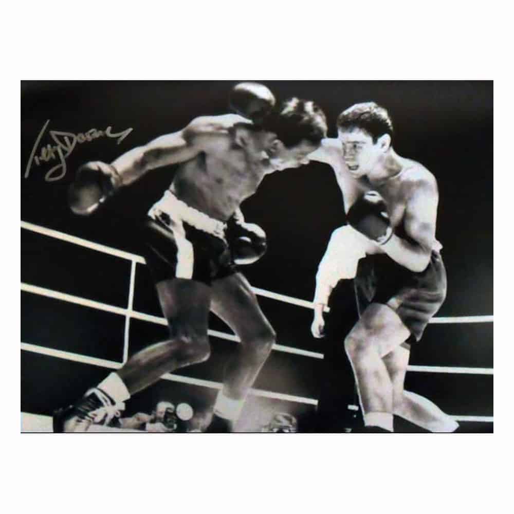 Υπογεγραμμένη φωτογραφία 16×12 από τον Terry Downes - All Star Signings