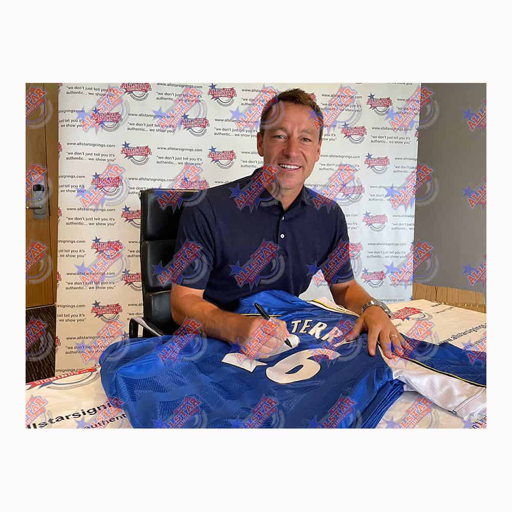 John Terry signed Chelsea 1998 shirt - All Star Signings
