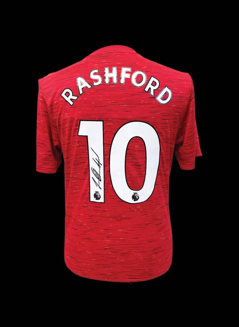 Marcus Rashford signed Manchester United shirt - All Star Signings