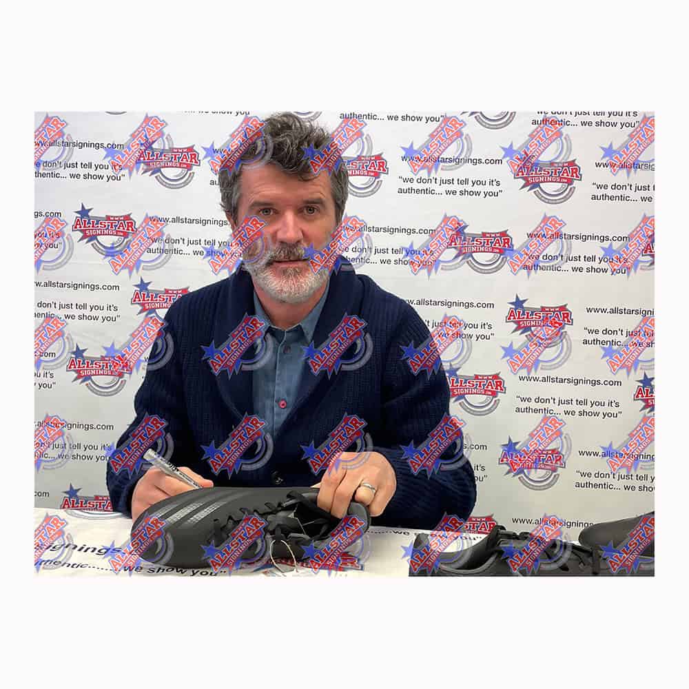 Roy Keane signed football boot - All Star Signings