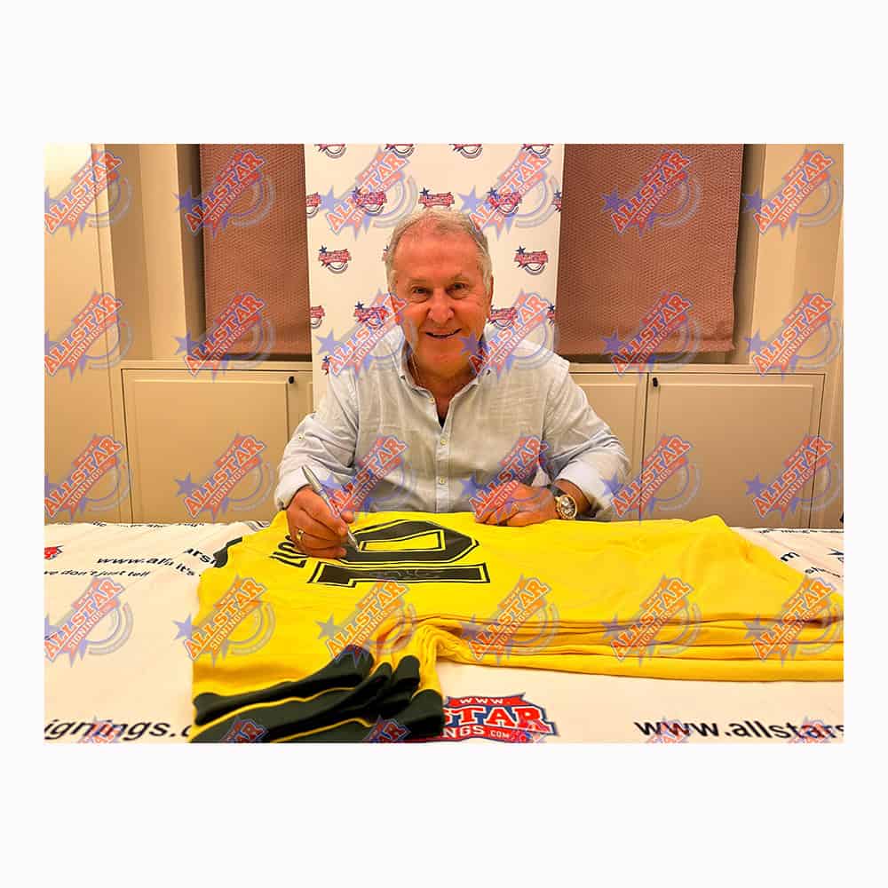 Zico signed Brazil 1982 shirt - All Star Signings