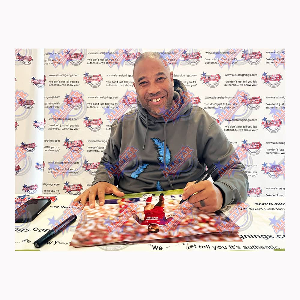 John Barnes signed Liverpool photo - All Star Signings
